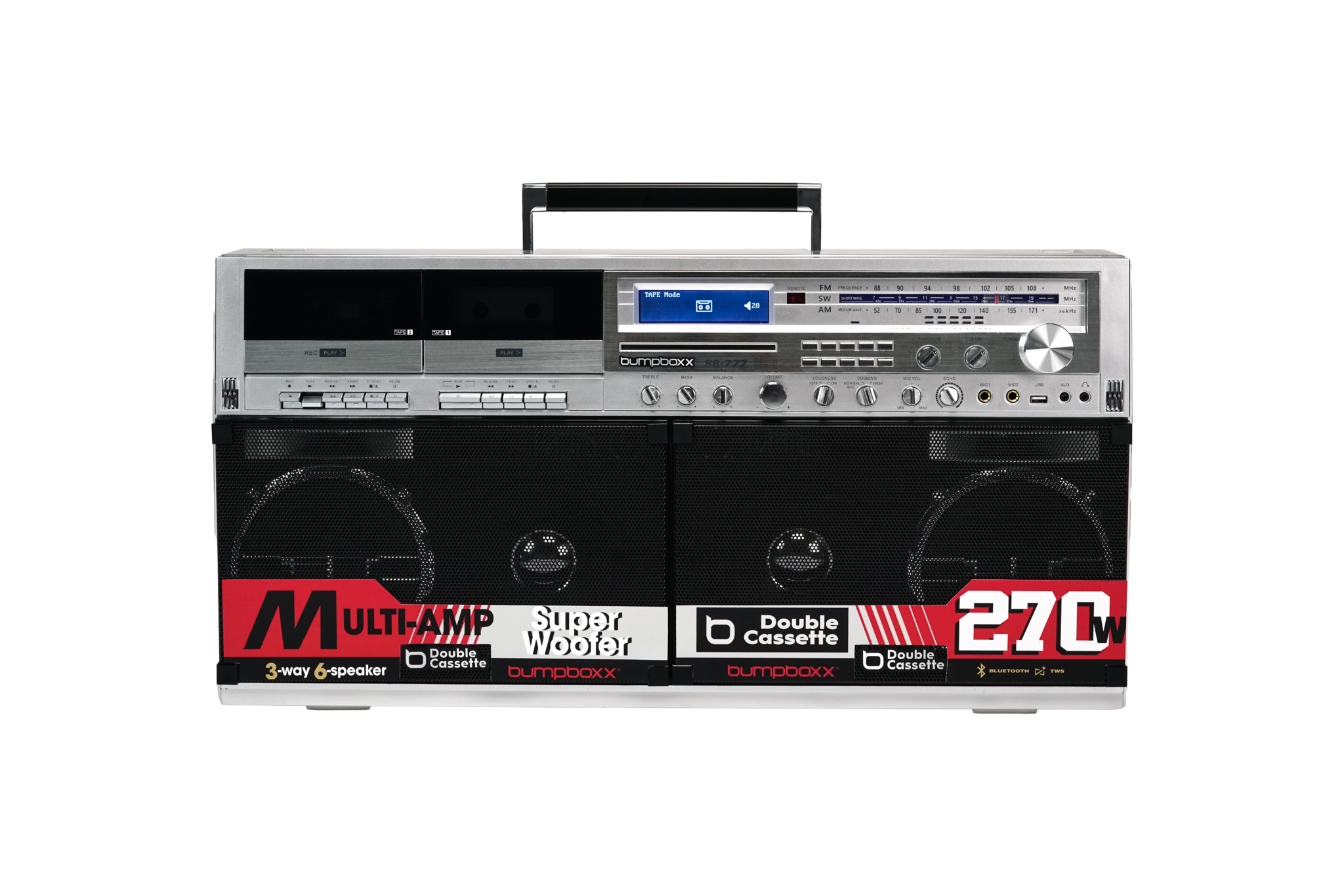 Bumpboxx Unveils the BB-777: A 270W Modern Boombox Re-Imagined From an ...